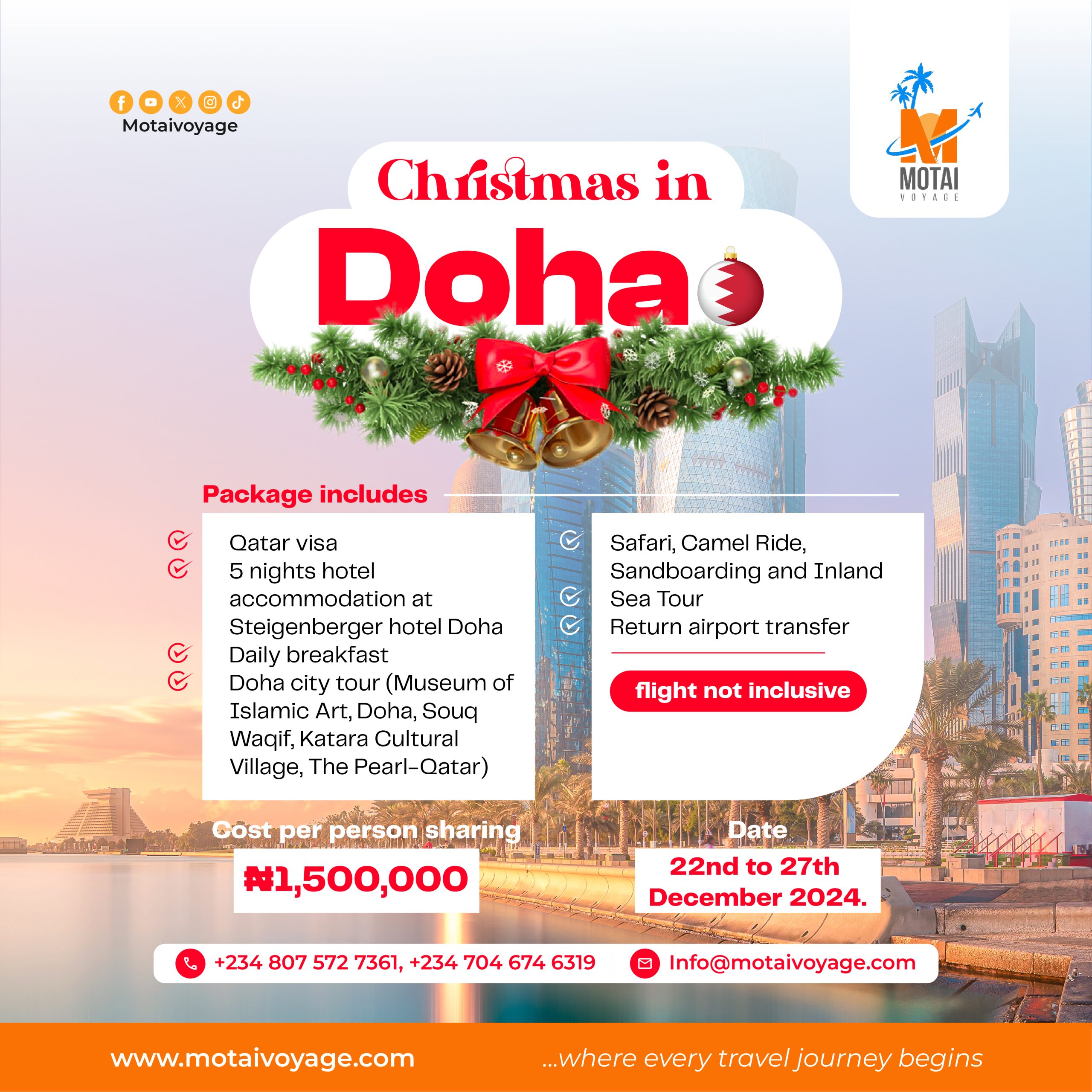 Explore Qatar : Fun & Sand - Motaivoyage